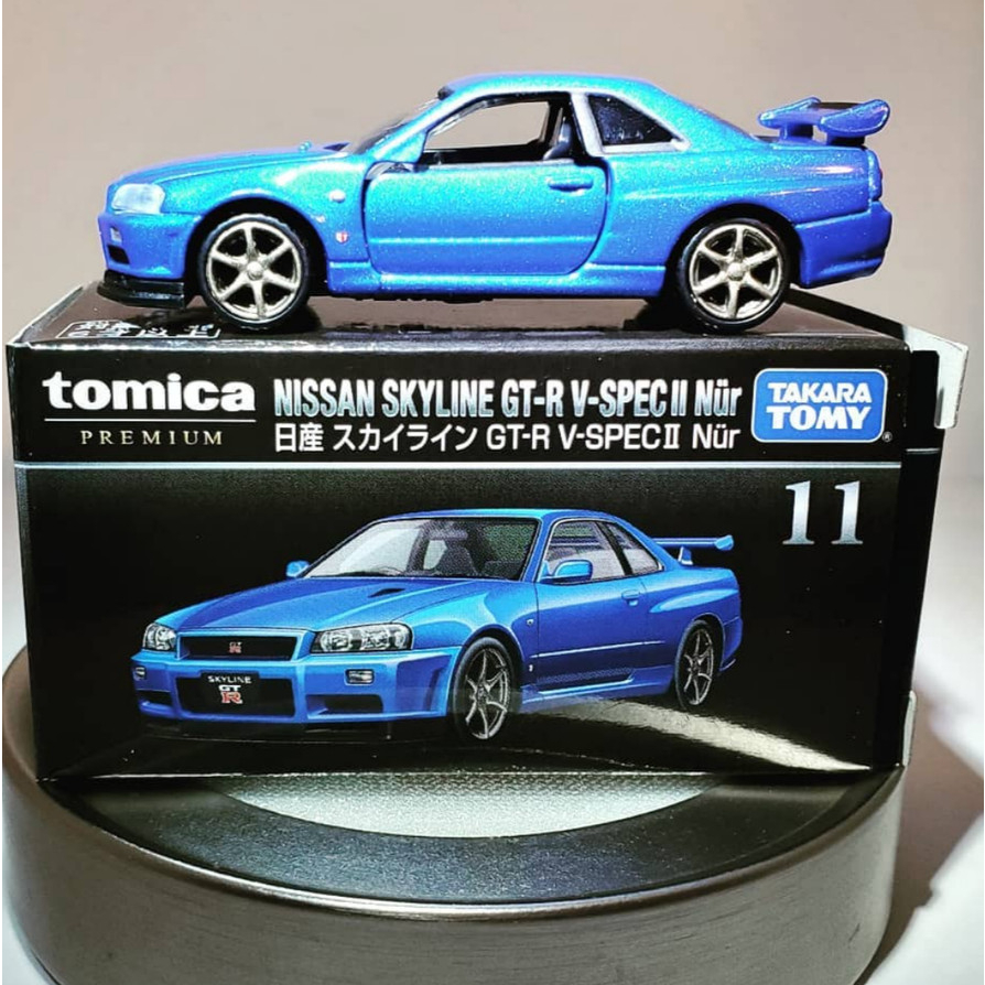 Tomica Premium 11 Nissan Skyline GT-R V-SPECII Nur | Shopee Malaysia