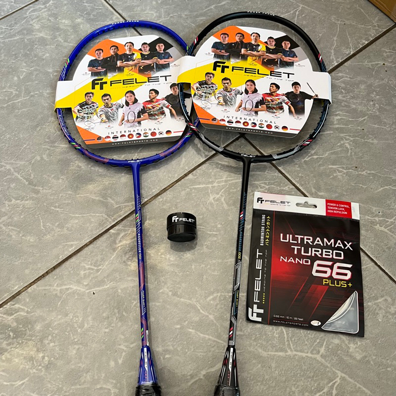 Felet AGGRESSOR 002 And 001 BADMINTON BADMINTON BADMINTON Racket ...