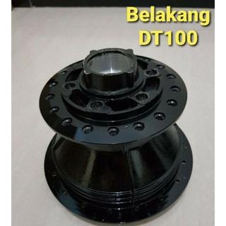 HITAM Yamaha DT 100 Rear HUB Drum - DTX - DT100X - Classic VIntage ...