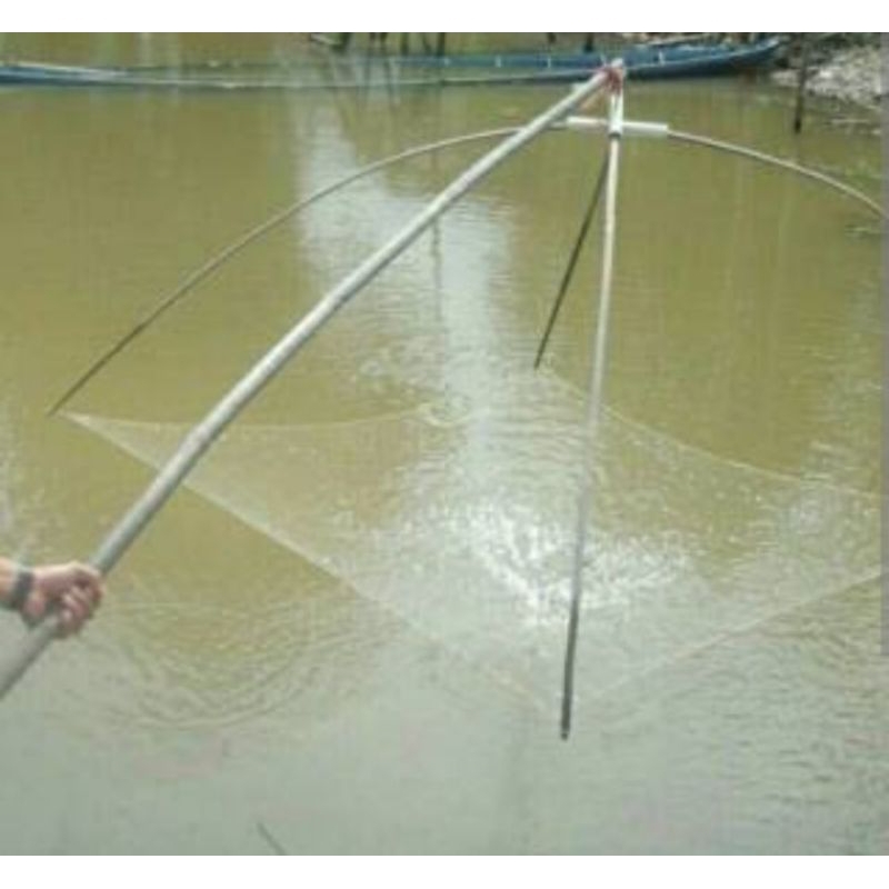 Anco tangkul net 2m x 2m hole 1 1/4 inch thick string 028 hancau sirib ...