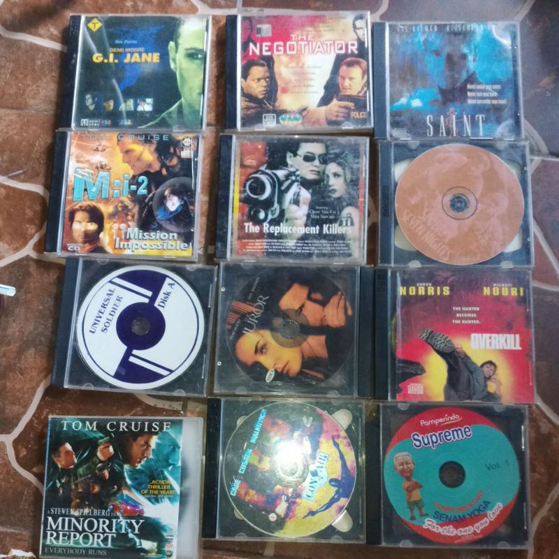 Vintage Movie VCD Cassette | Shopee Malaysia