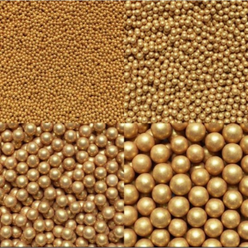 100gr Gold Cake Sprinkle, Gold Cake Trimit, Edible Cake Sprinkle ...
