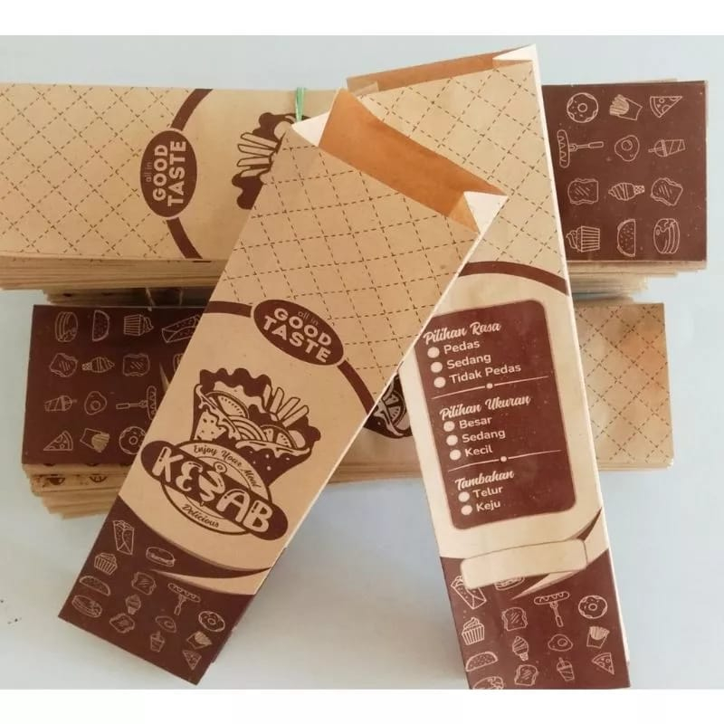 Kebab paper contains 100 sheets | Shopee Malaysia