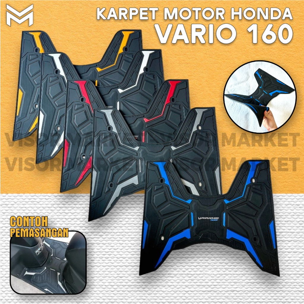 Honda VARIO 160 Motorcycle Carpet VARIO 160 Motorcycle Footrest ABS CBS ...