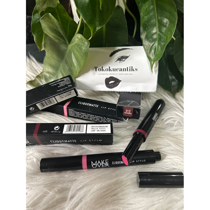 Original Make Over Cliquematte Lip Stylo | Shopee Malaysia