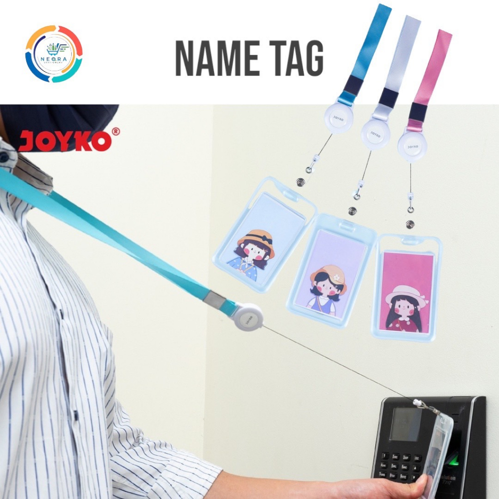 Joyko Name Tag - ID Card | Pastel Colors | Shopee Malaysia