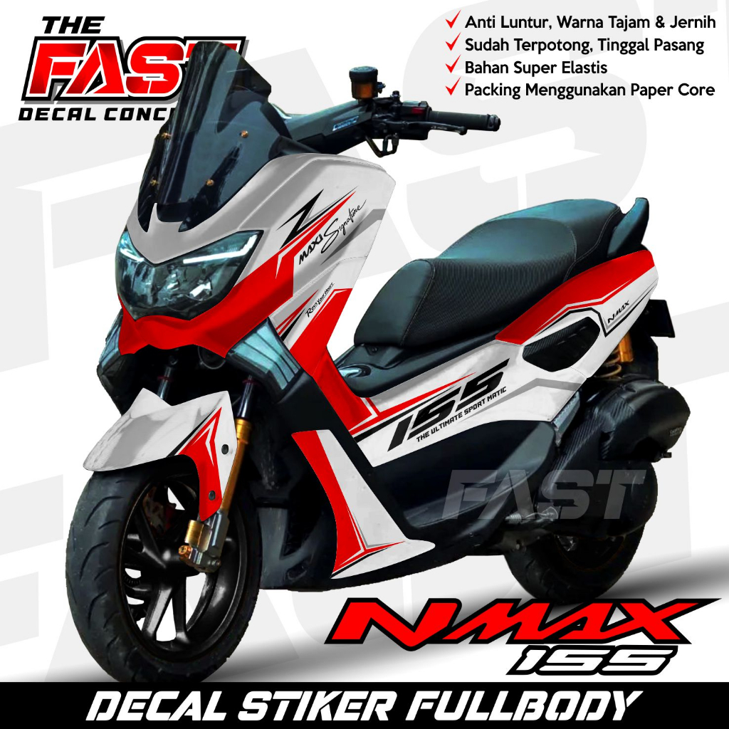 Decal Sticker Yamaha Nmax 155 Old Fullbody Hayabusa Decal Sticker Nmax ...
