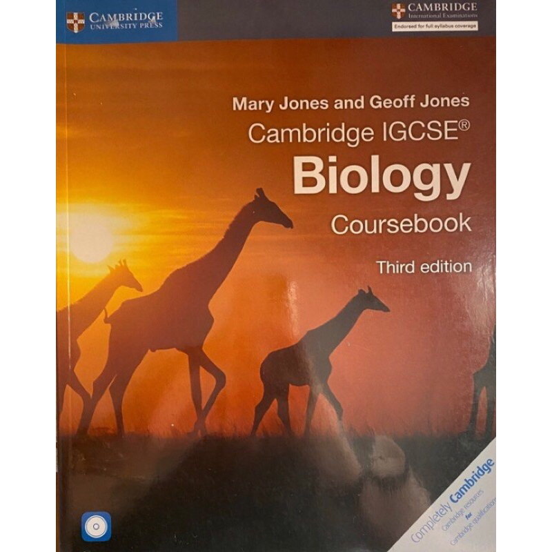 Biology Coursebook Cambridge IGCSE 3rd edition | Shopee Malaysia