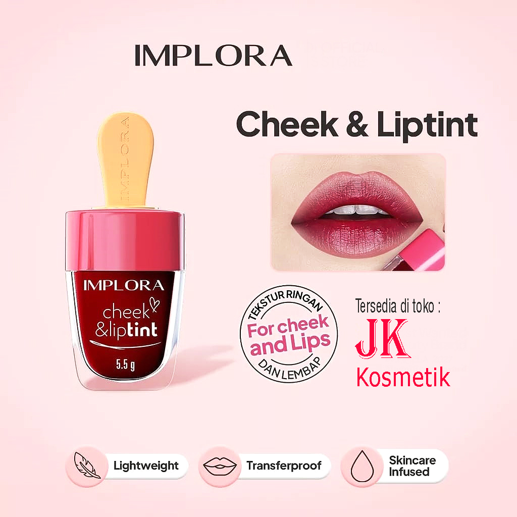 Implora Lip Tint - Cheek & LipTin | Shopee Malaysia
