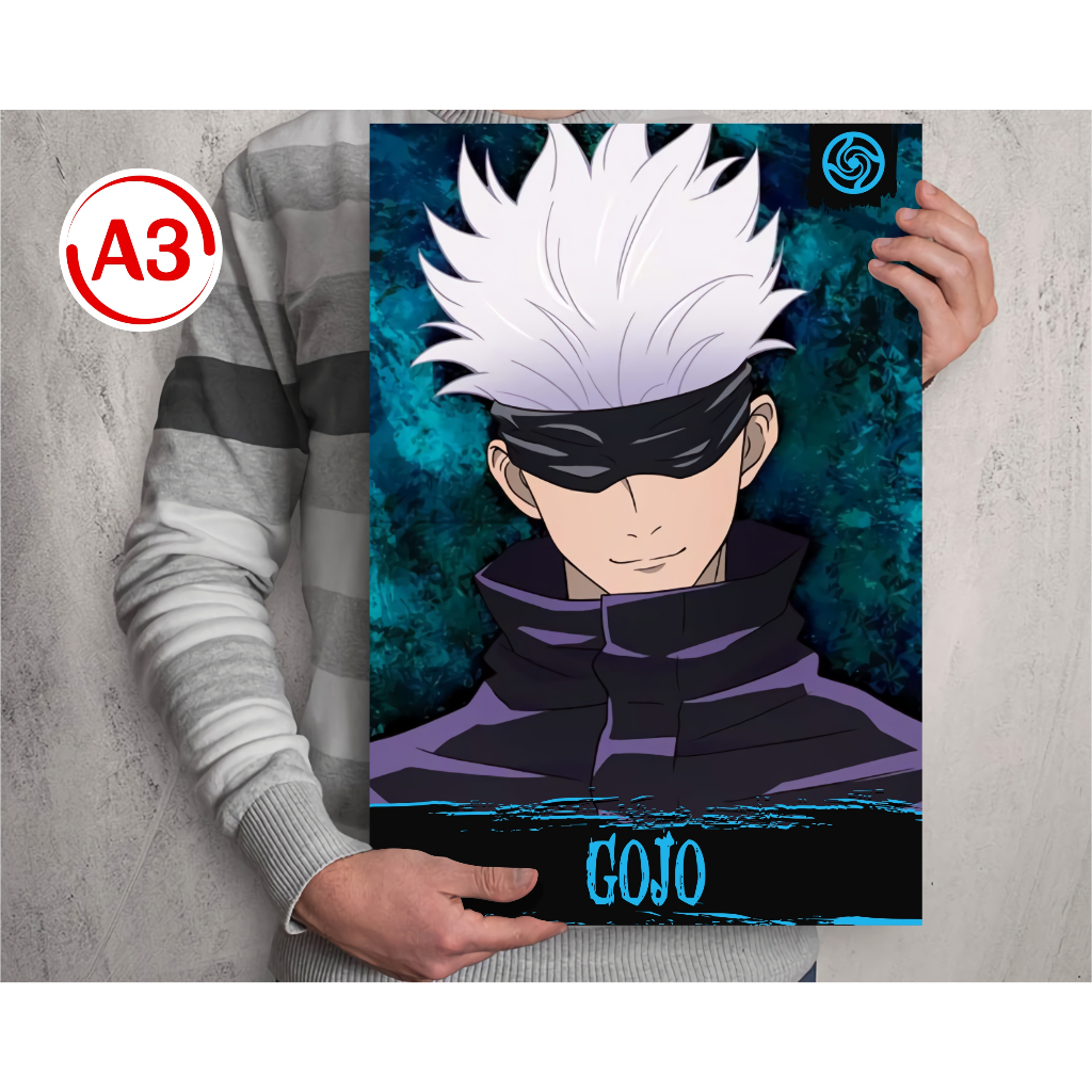 Poster Collection A3 Anime Jujutsu Kaisen A - Itadori Fushiguro ...