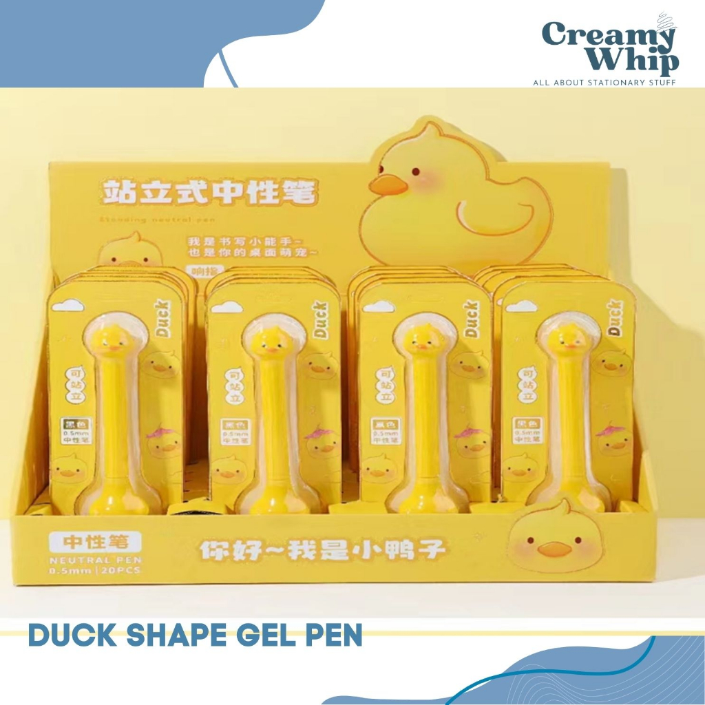 Duck Shaped Gel Pen Duck Shaped Pen Long Head Cute Duck Pen Toy ...