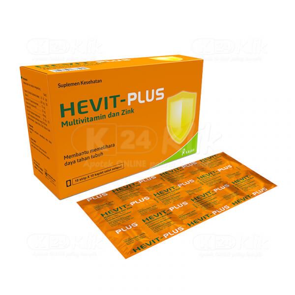 Hevit PLUS MULTIVITAMIN And ZINK 10 Tablets (1 STRIP) | Shopee Malaysia