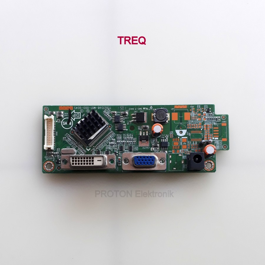 MESIN Mainboard LCD LED Monitor Philips 191EL2SB/70 191EL2 Matherboard ...