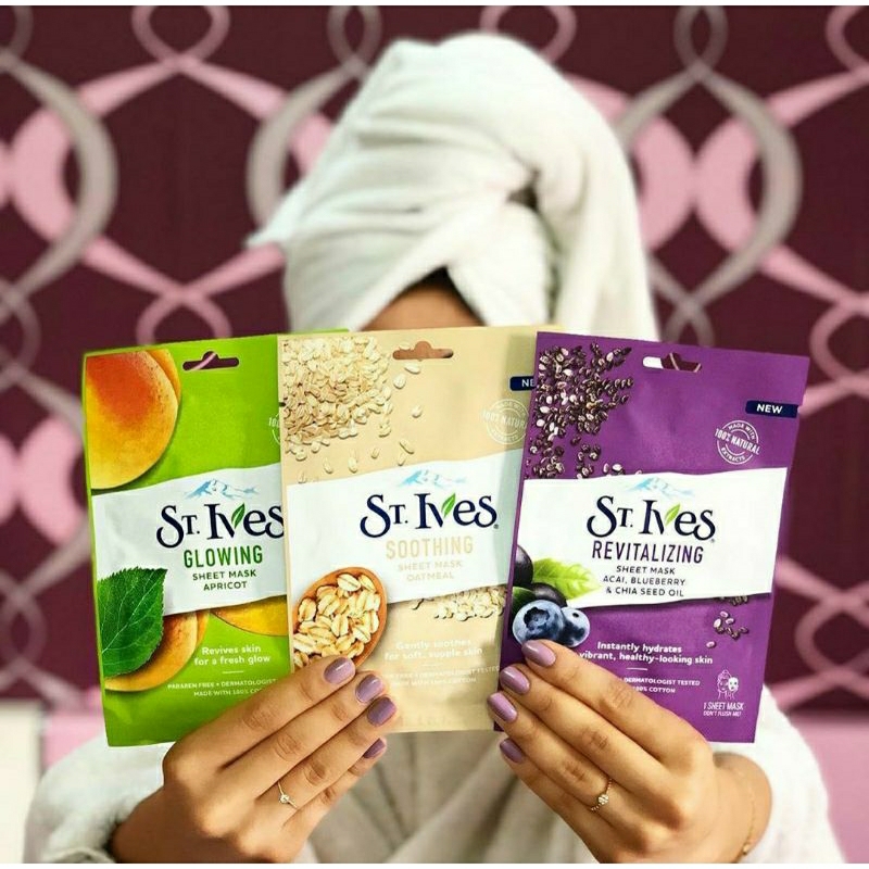 ST. IVES St.ives Mask / Korean STIVES / St. Mask. Ives / Korean Face ...