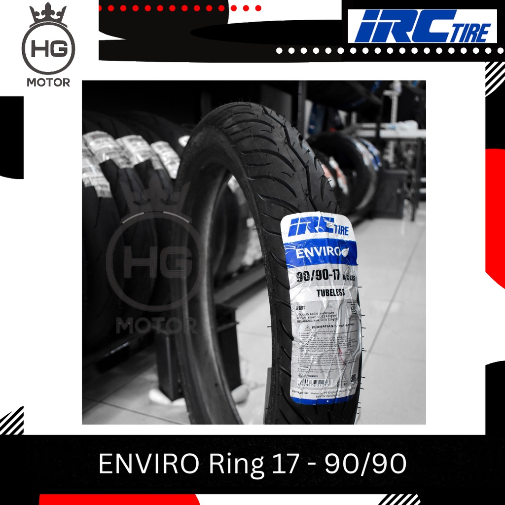 Tire Supra/Jupiter IRC NR 91 ENVIRO 90/90 ring 17 Tubeless | Shopee ...