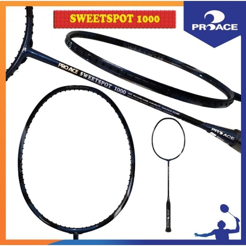 Pro Ace Sweetspot 1000 (Racket+Stargrip) // Original Pro ace Sweet ...
