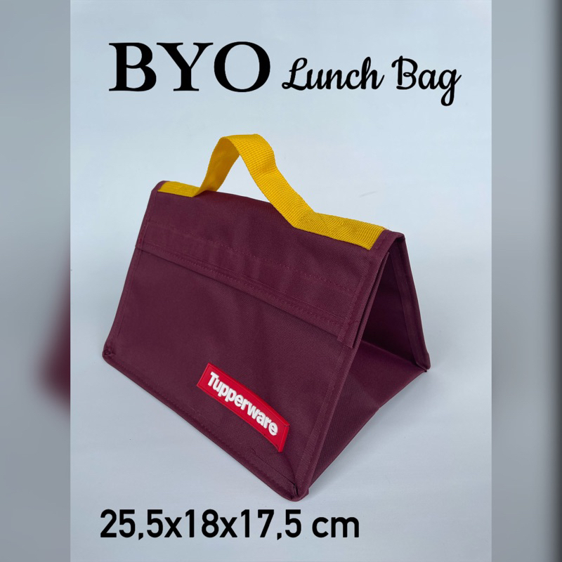 Byo Lunch Bag Tupperware (Rubber Stamp) | Shopee Malaysia