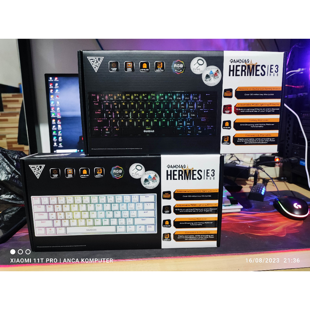 Gamdias E3 RGB Mechanical Gaming Keyboard | Shopee Malaysia