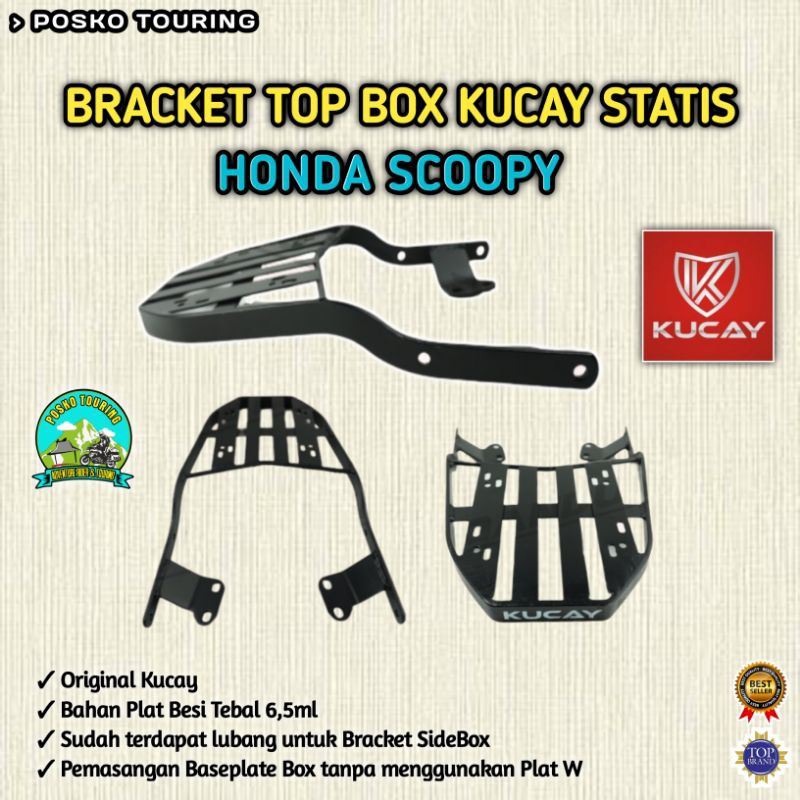 Honda Scoopy Box Bracket | Scoopy Static Kucay Bracket | Shopee Malaysia