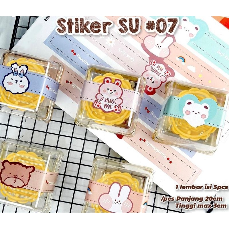 Sticker Seal SU 07/Sticker Box Box Packaging Packing/Sticker Seal Dus ...