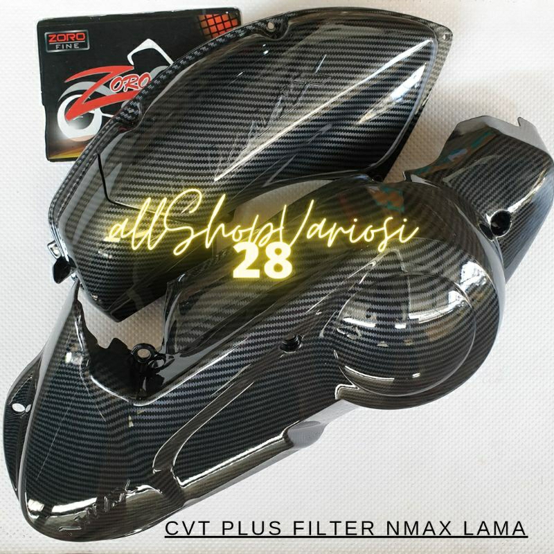 Old cvt nmax Cover / old nmax filter carbon wtp imported from ZORO ...