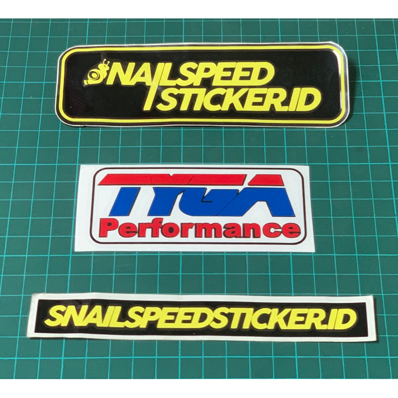 Cutting sticker logo Tyga performance 10x4.5cm | Shopee Malaysia