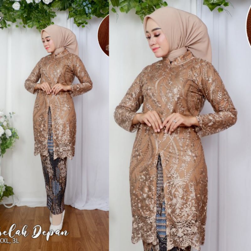 Original KEBAYA//Front Split Tunic// Family Uniform//Proposal Party ...