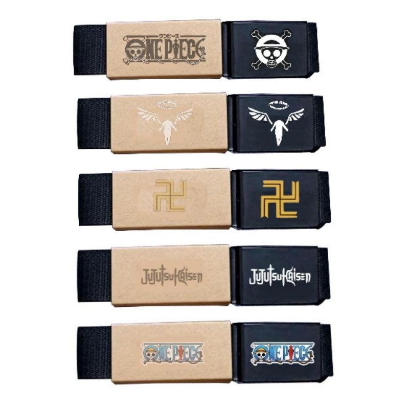 One piece anime logo belt/tokyo revengers valhalla belt/jujutsu kaisen ...