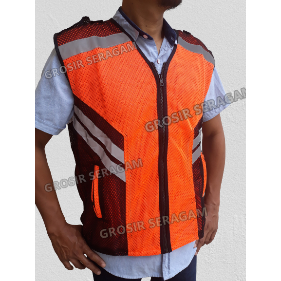 Gs Work Vest Safety Vest Project Vest | Shopee Malaysia