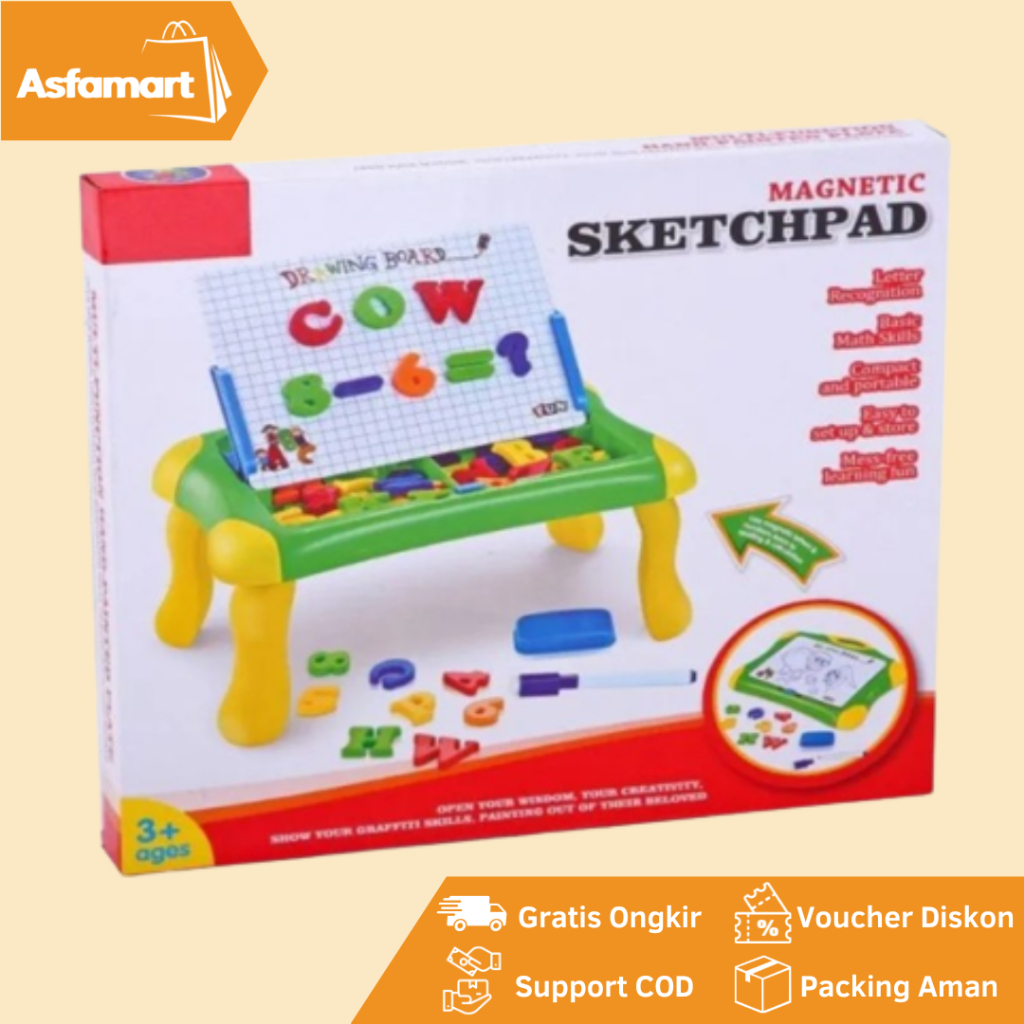 Educational Toy Magnetic Learning Case Drawing Board 2-1 classroom ...