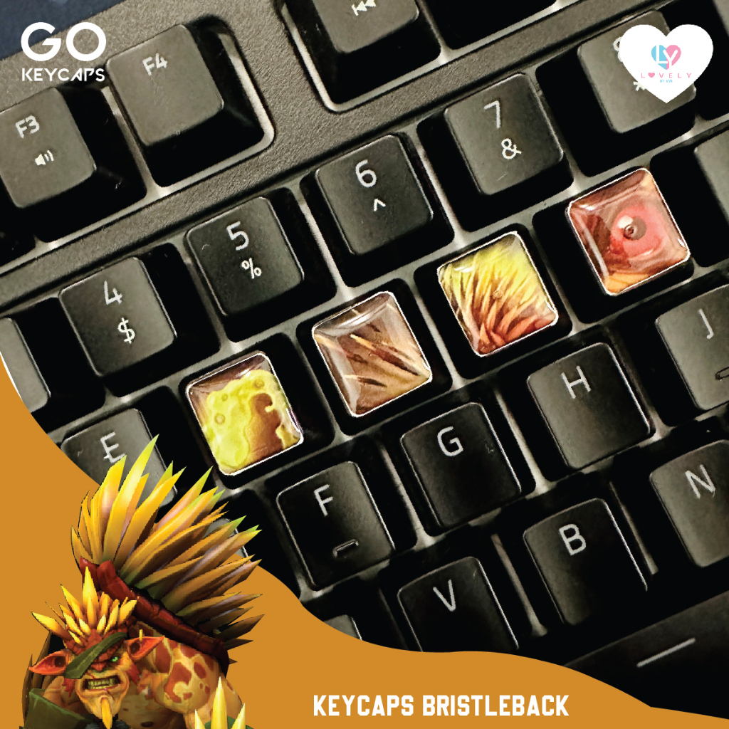Keycaps PBT Dota 2 Bristleback Ability | GO KEYCAPS | Shopee Malaysia