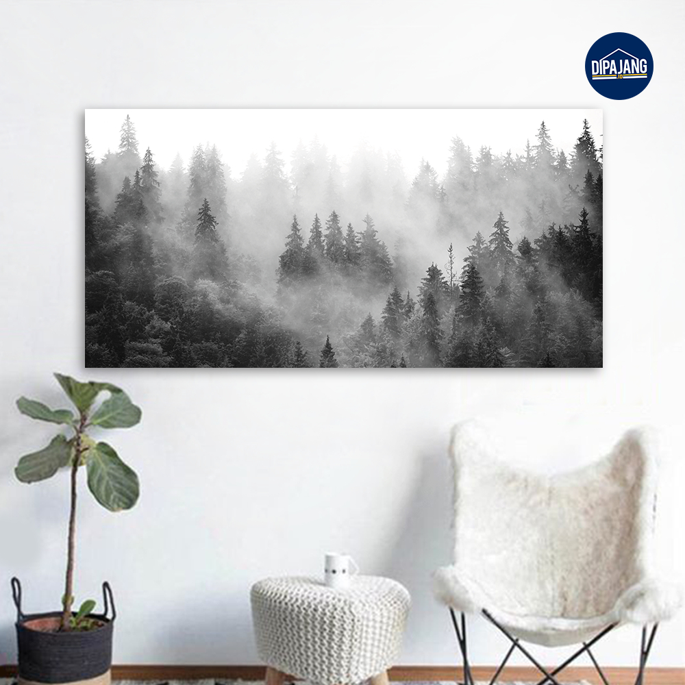 HIASAN DINDING On display ID Grayscale Aesthetic Wall Decoration 40x80 ...