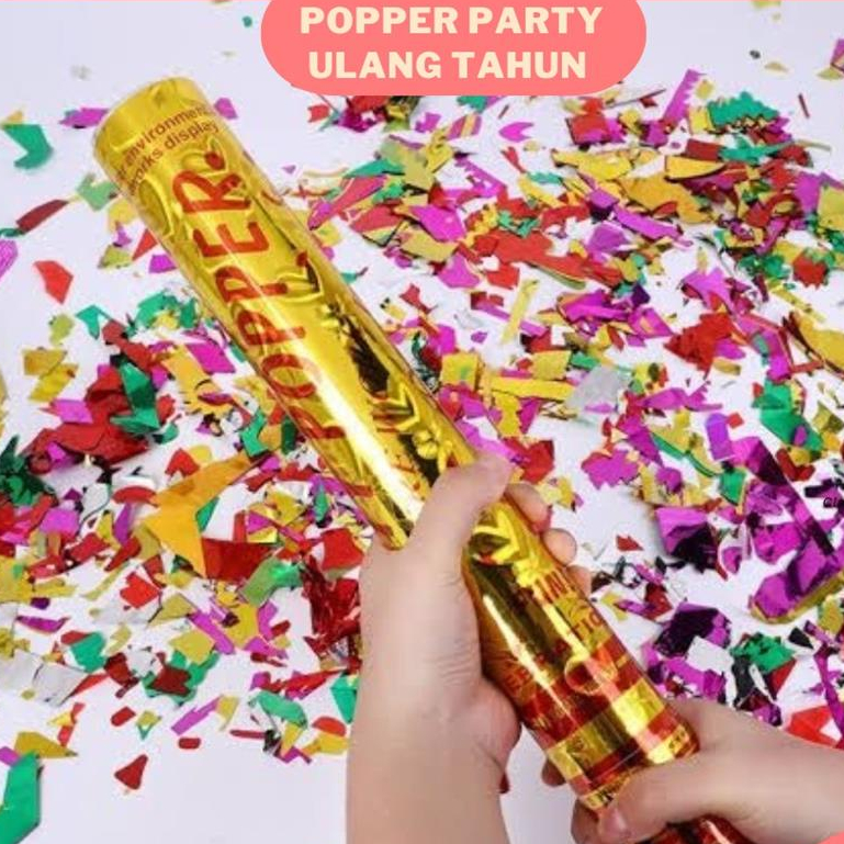 Ng Birthday Party Poppers Colorful Paper Spray | Shopee Malaysia
