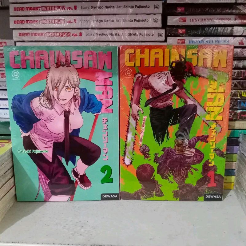 Chainsaw Man comic vol 1-2 OG | Shopee Malaysia