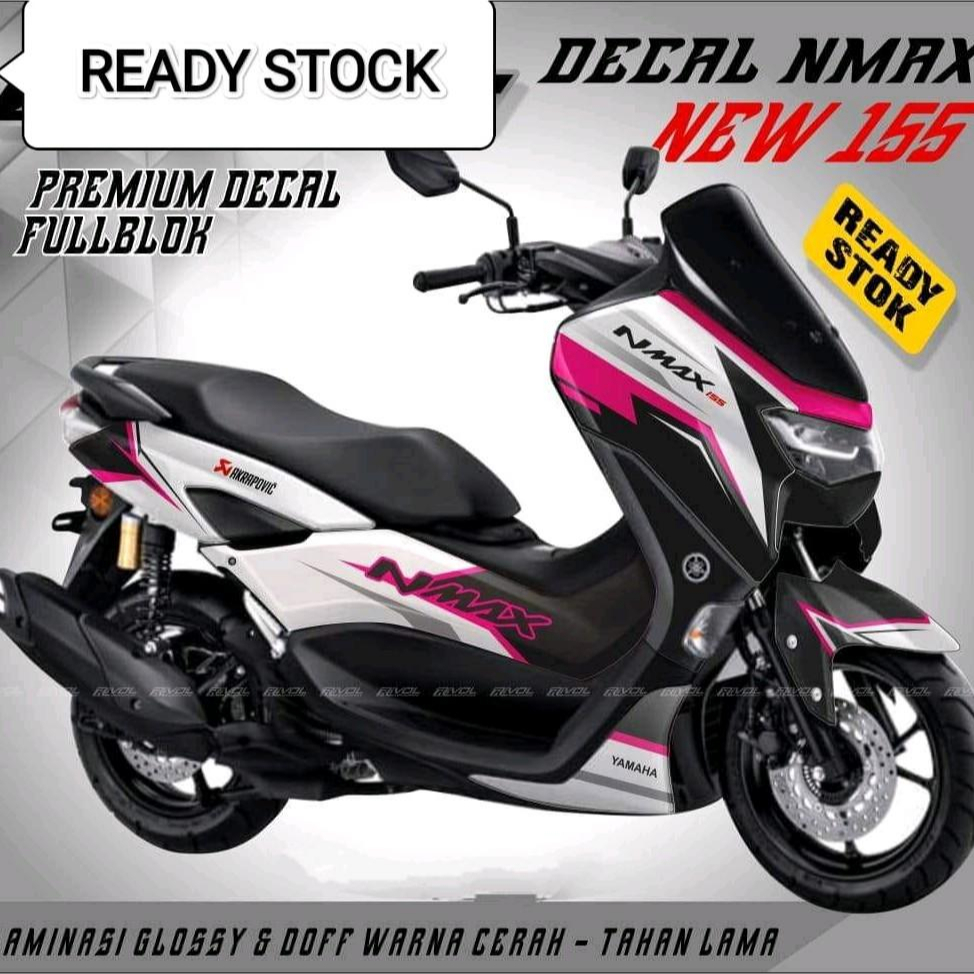 Sticker nmax new full body striping nmax 155 new connected decal nmax ...