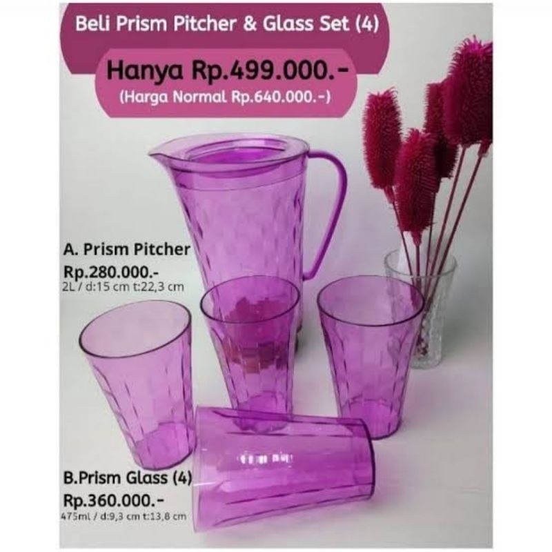 Stock Teapot, Glass Prism Tupperware | Shopee Malaysia
