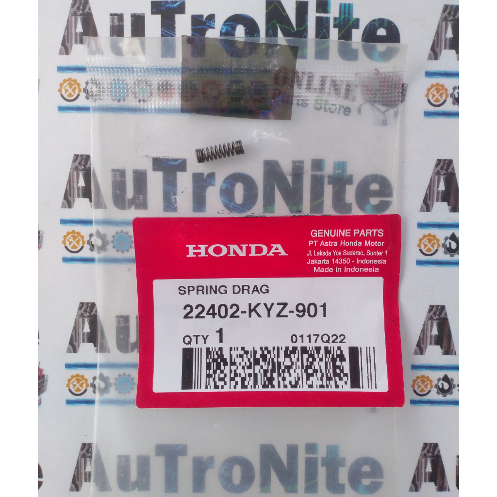 Per CLUTCH Pad SPRING DRAG CLUTCH 22402-KYZ-901 Ori Honda Super Cub CT ...