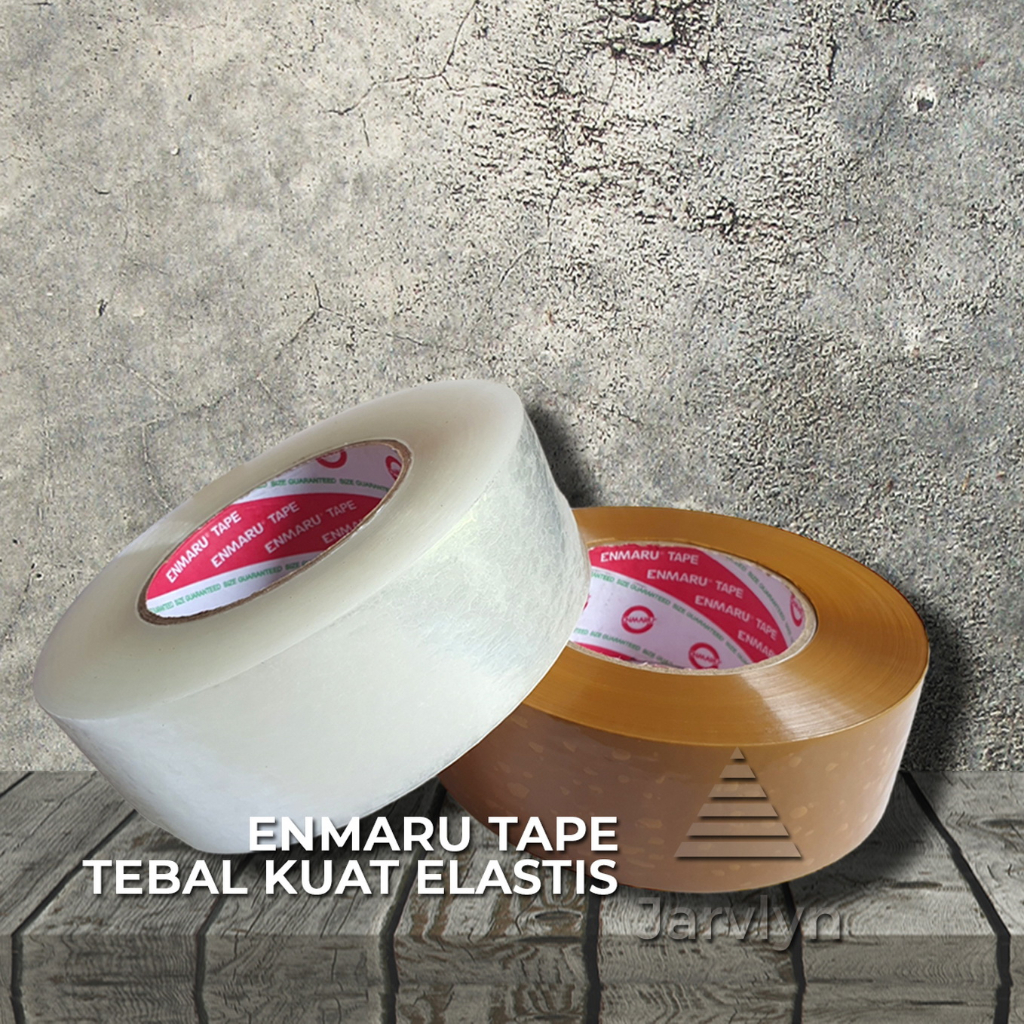 Jarvlyn - 2INCH CLEAR BROWN OPP duct tape 45MM x 90YARD 45 MICRON BRAND ...