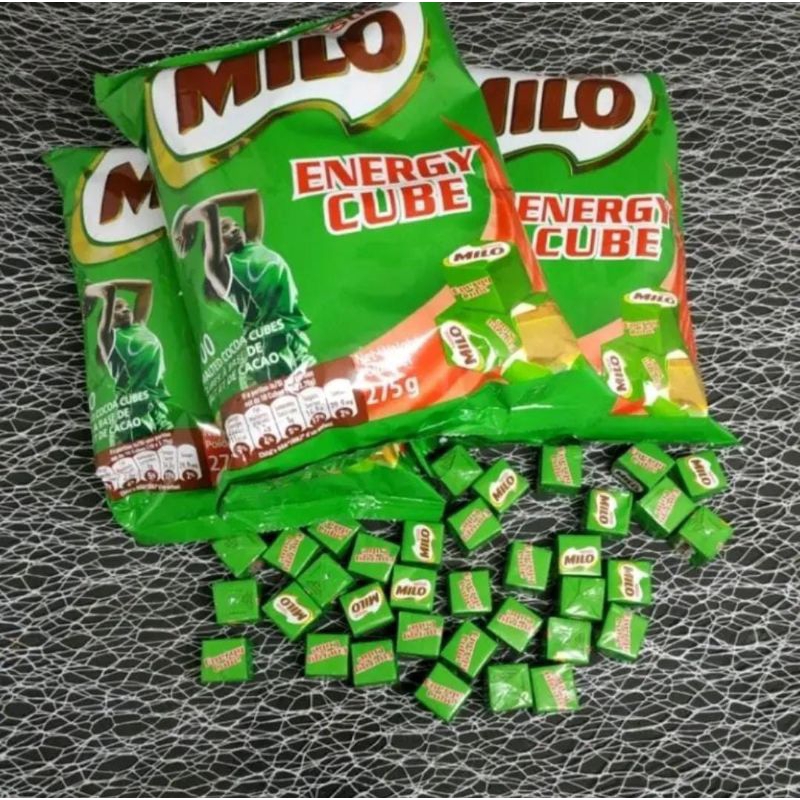 Milo cube 100pcs import malaysia/Original milo Powder Candy | Shopee ...