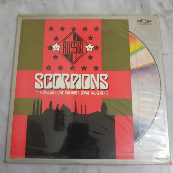 Laser Disc Musik Original Import SCORPIONS: To Russia with Love and ...