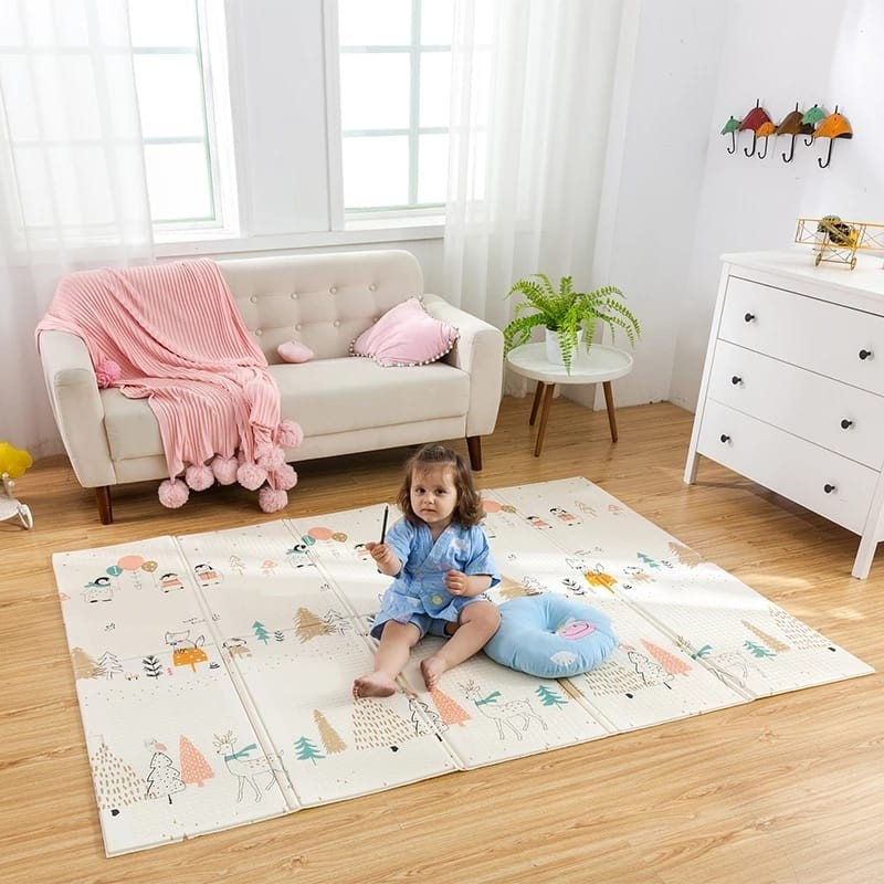 Folding Children's Carpet 200x180 Baby Playmat Folding Mat/Folding Foam ...