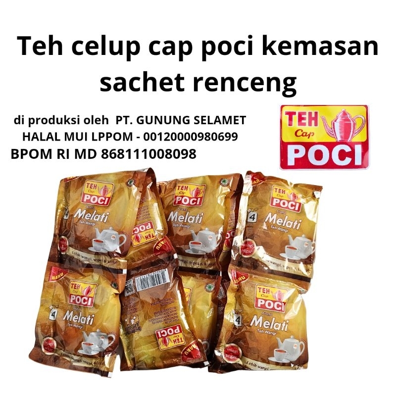 Poci TEA BAGS SACHET RENCENG TEA BAGS POCI TEA POCI JASMINE AROMA TEA ...