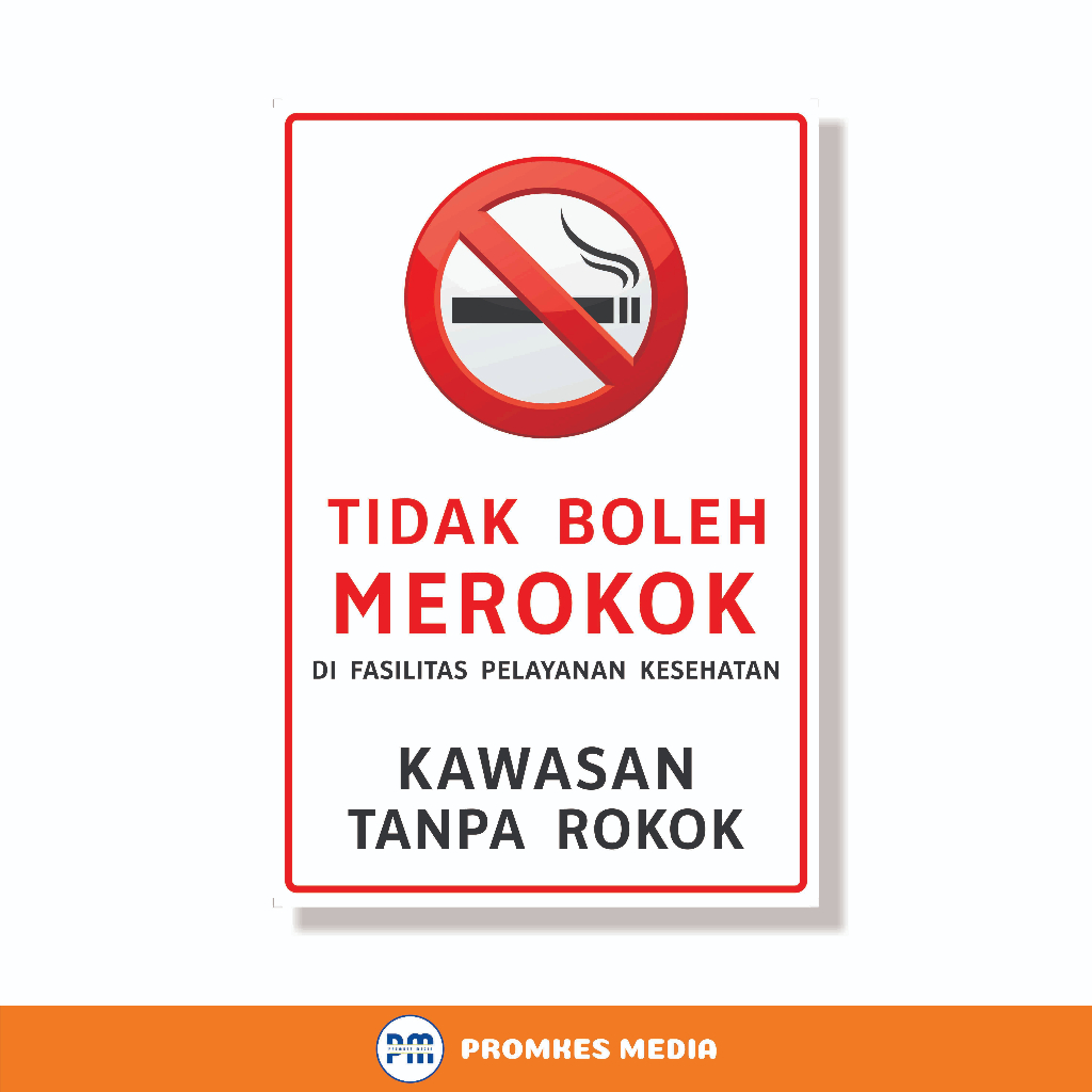 Poster, No Smoking Poster, KTR, No Smoking In Faskes | Shopee Malaysia