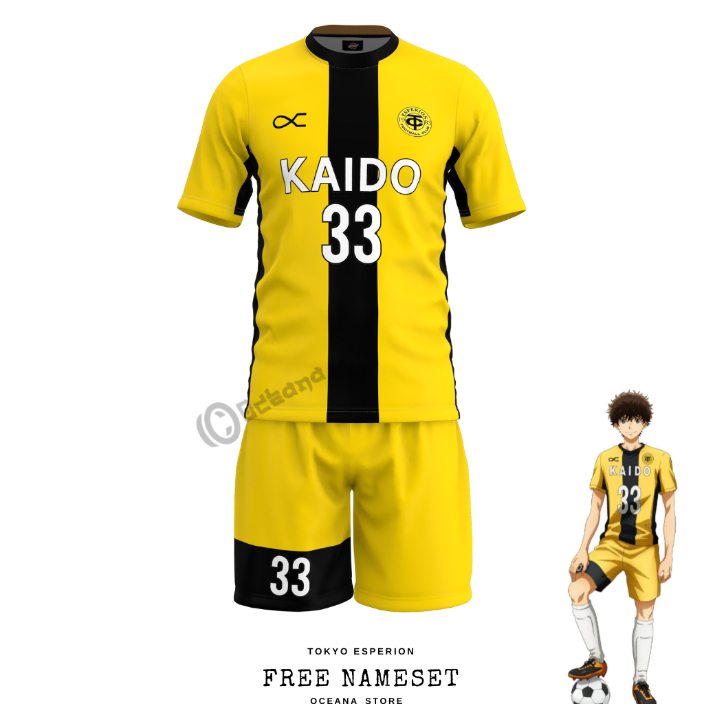 New TOKYO ESPERION ANIME JERSEY PREMIUM FREE NAMESET ANIME ESPERION ...