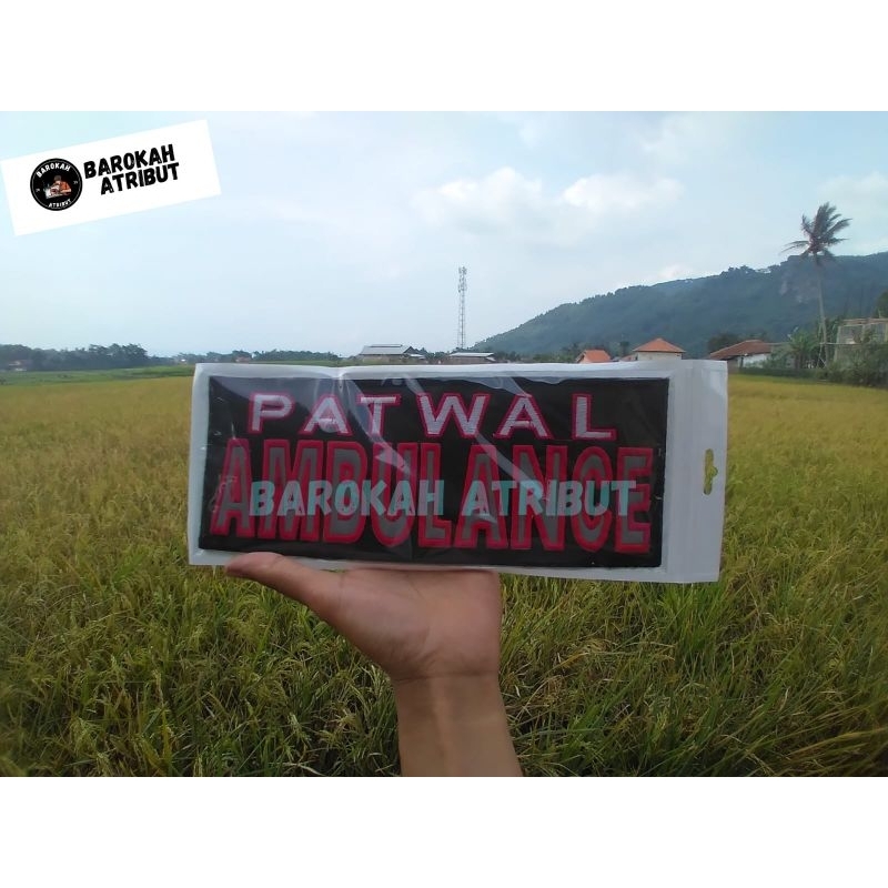 Ambulance PATWAL ADHESIVE BODY LOGO | Shopee Malaysia