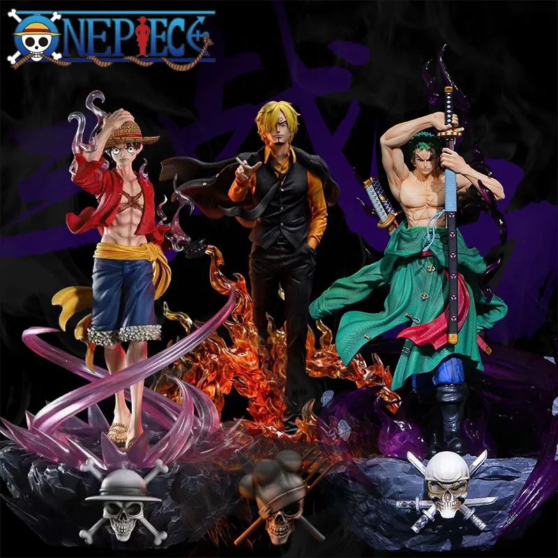 Action Figure One Piece HB Studio Marine Emperor Yonkou Luffy Sanji ...