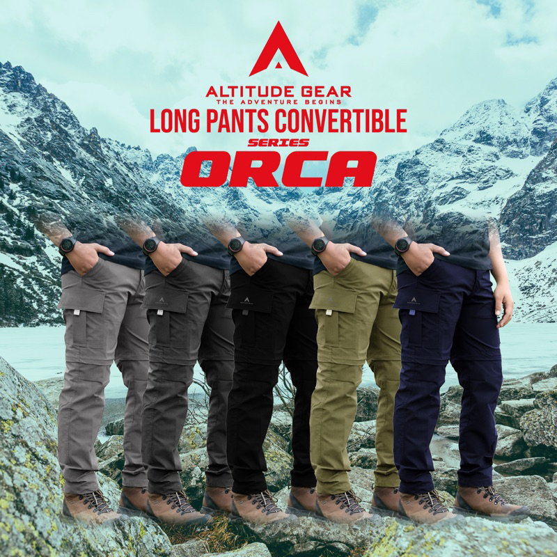 Altitude gear Orca Mountain Cargo Pants Quickdry Slimfit Outdoor ...