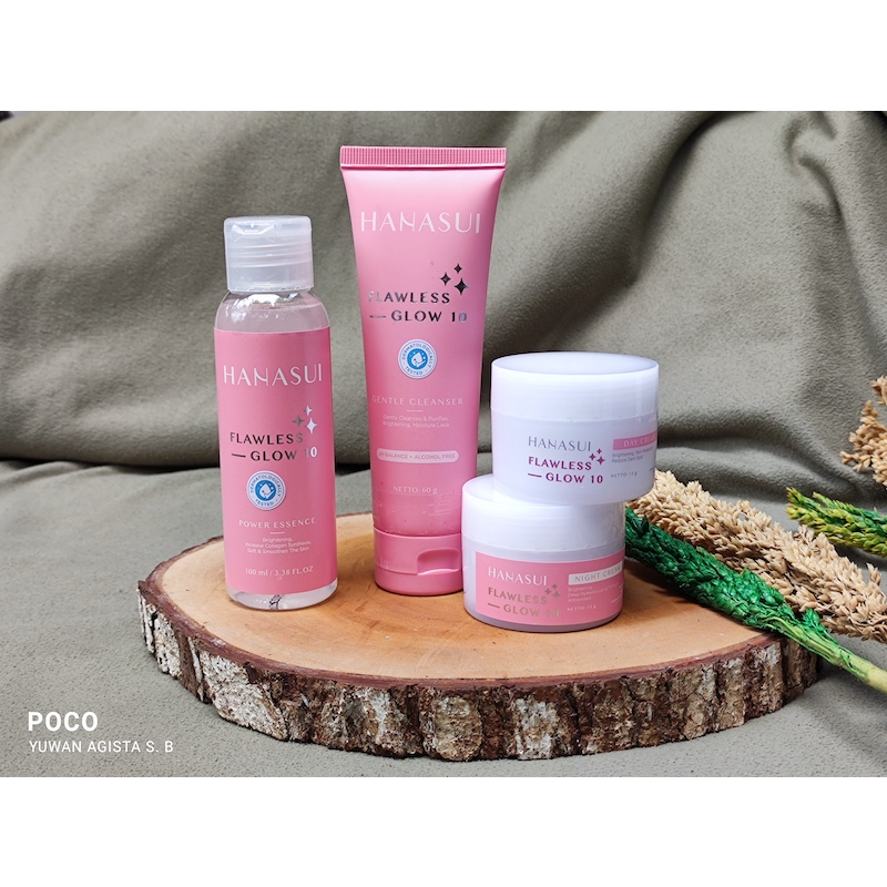 Hanasui Package Flawless Glow 4in1 (FREE POUCH) | Shopee Malaysia