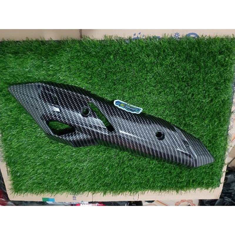 Vario 125 150 led Exhaust Shield carbon model | Shopee Malaysia