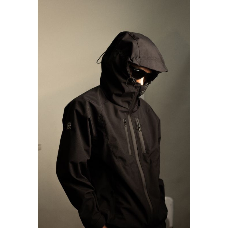 TROUBMAKER GORPCORE JACKET HURRICANE BLACK - GORPCORE - OUTDOOR JACKET ...